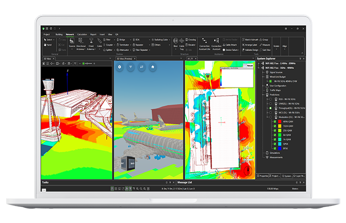 Enhanced 3D Visualizations and Data Collaboration - Network Planning