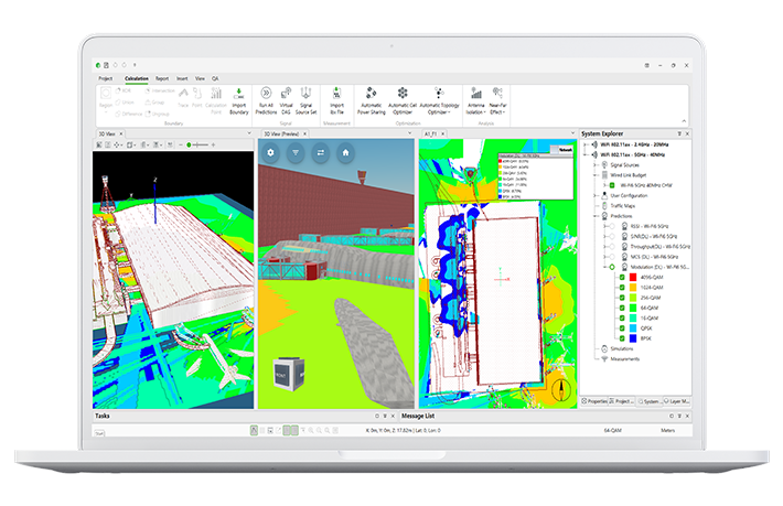 Enhanced 3D Visualizations and Data Collaboration - Network Planning